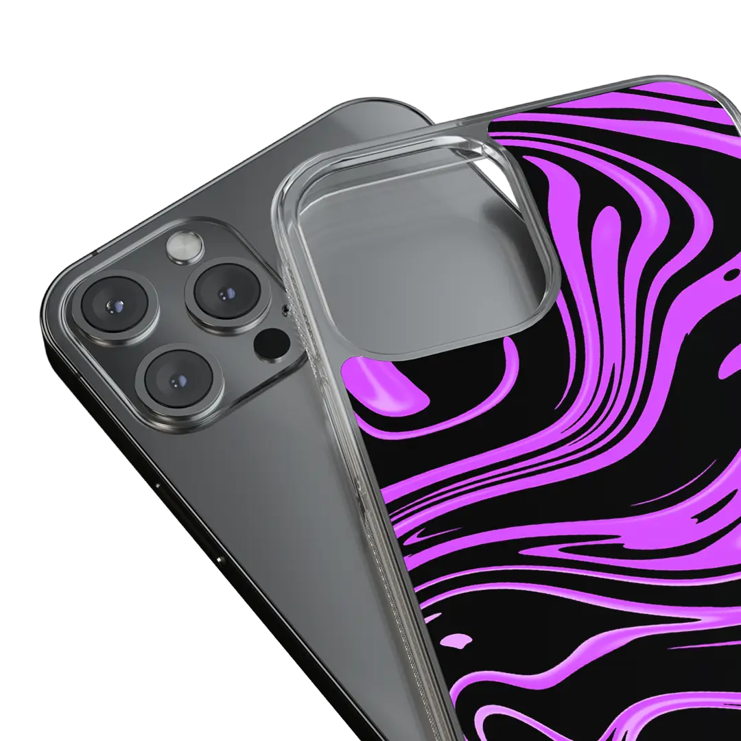 Coque Liquide Violet - Ohmycase